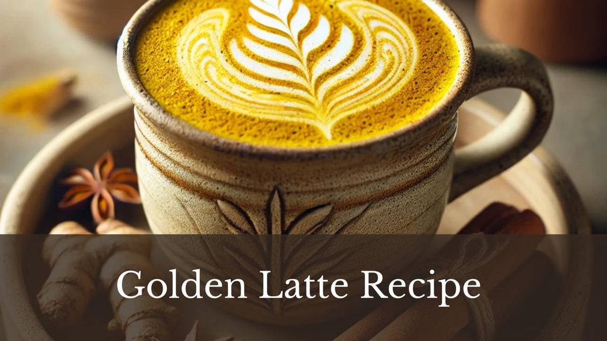 Organic Vegan Golden Latte Recipe – Mystic Hippie